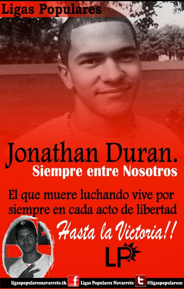 A 4 años de la muerte; Jonathan Duran. ~ Ligas Populares Navarrete
