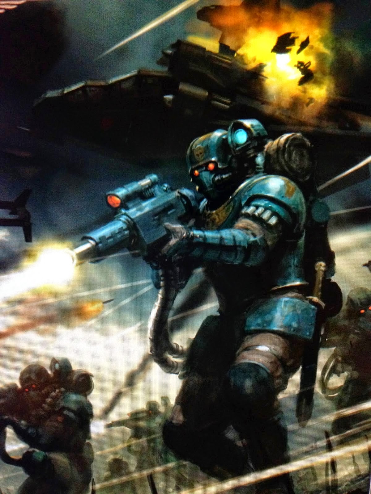 Cadia's Creed: Warhammer 40k and the Imperial Guard: Tempestus Scions ...