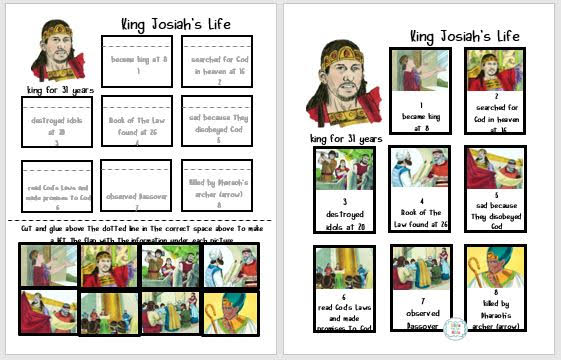 King Josiah's Life | Bible Fun For Kids