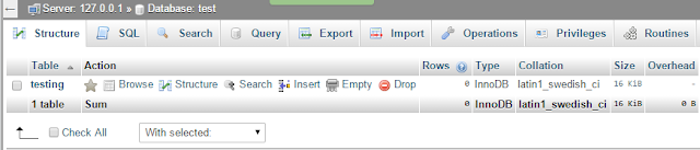 Tutorials To Make How To Delete MySQL Database Tables In Phpmyadmin Xampp Tutorials To Make How To Delete MySQL Database Tables In Phpmyadmin Xampp