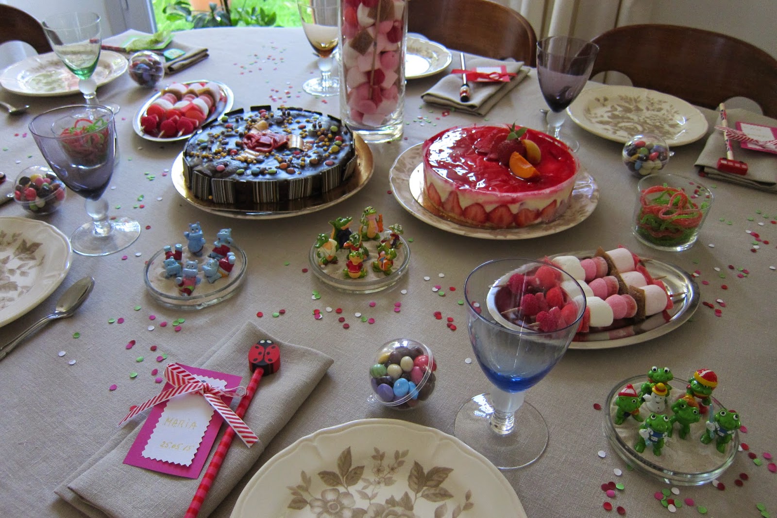 Création Baka Lila: Décoration Table Goûter Enfants