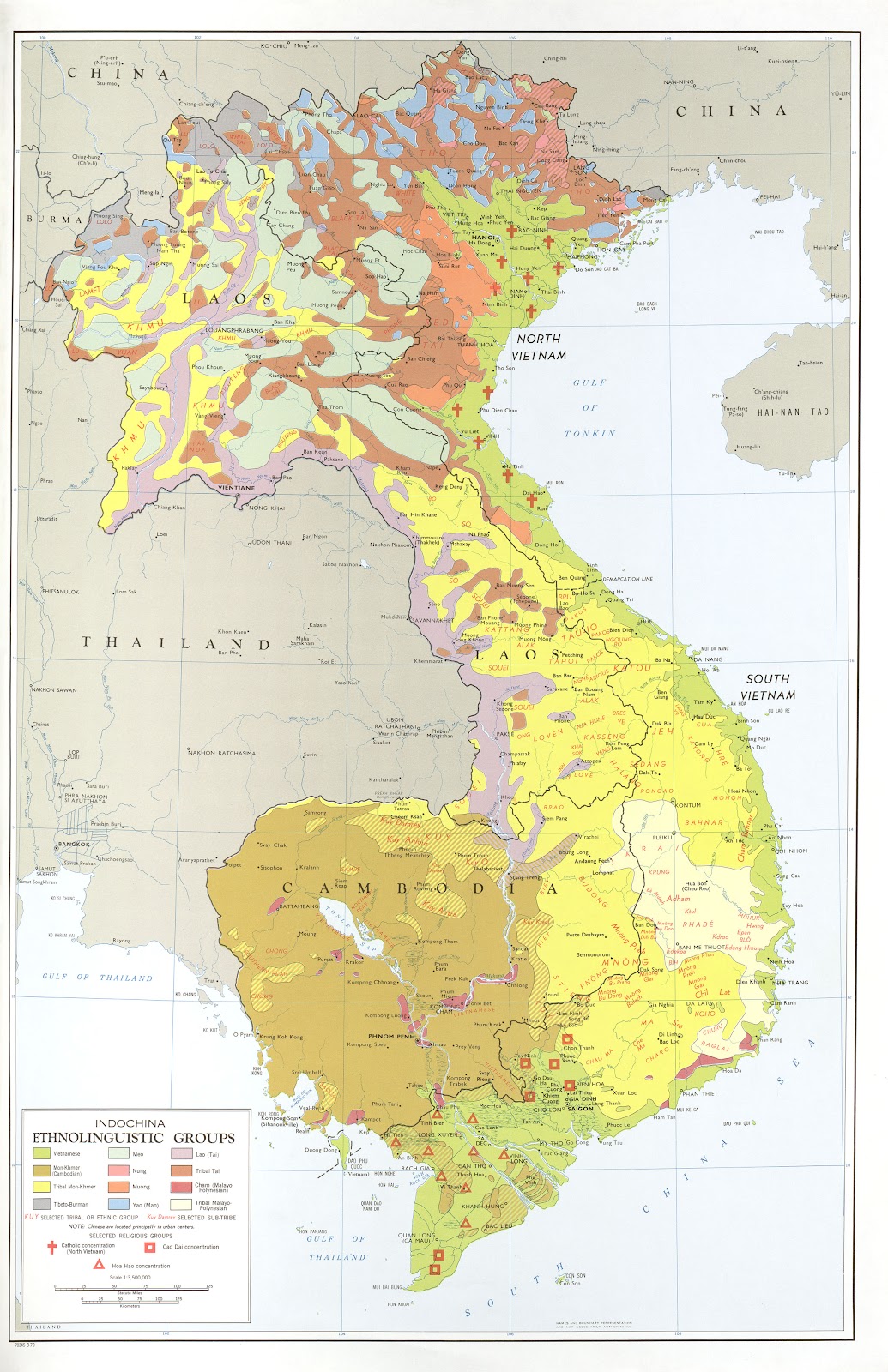 Indochina Map