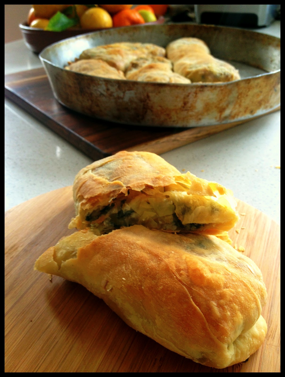 Prasopita (leek pie)