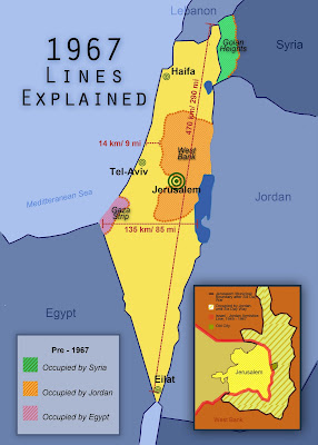 Henoch´s Christen-Zionisten Blog: History Maps: 1967 Borders Explained