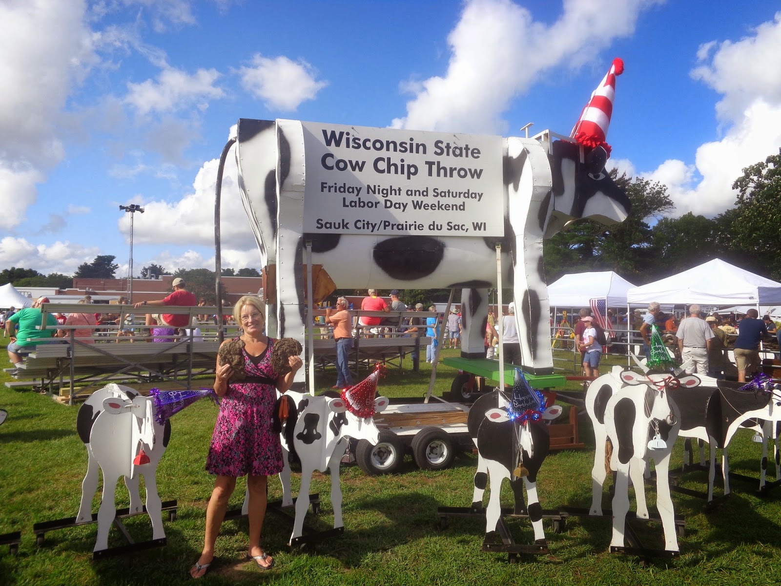 Living the good life in Grandmaville: Labor Day weekend Fun - Cow Chip ...