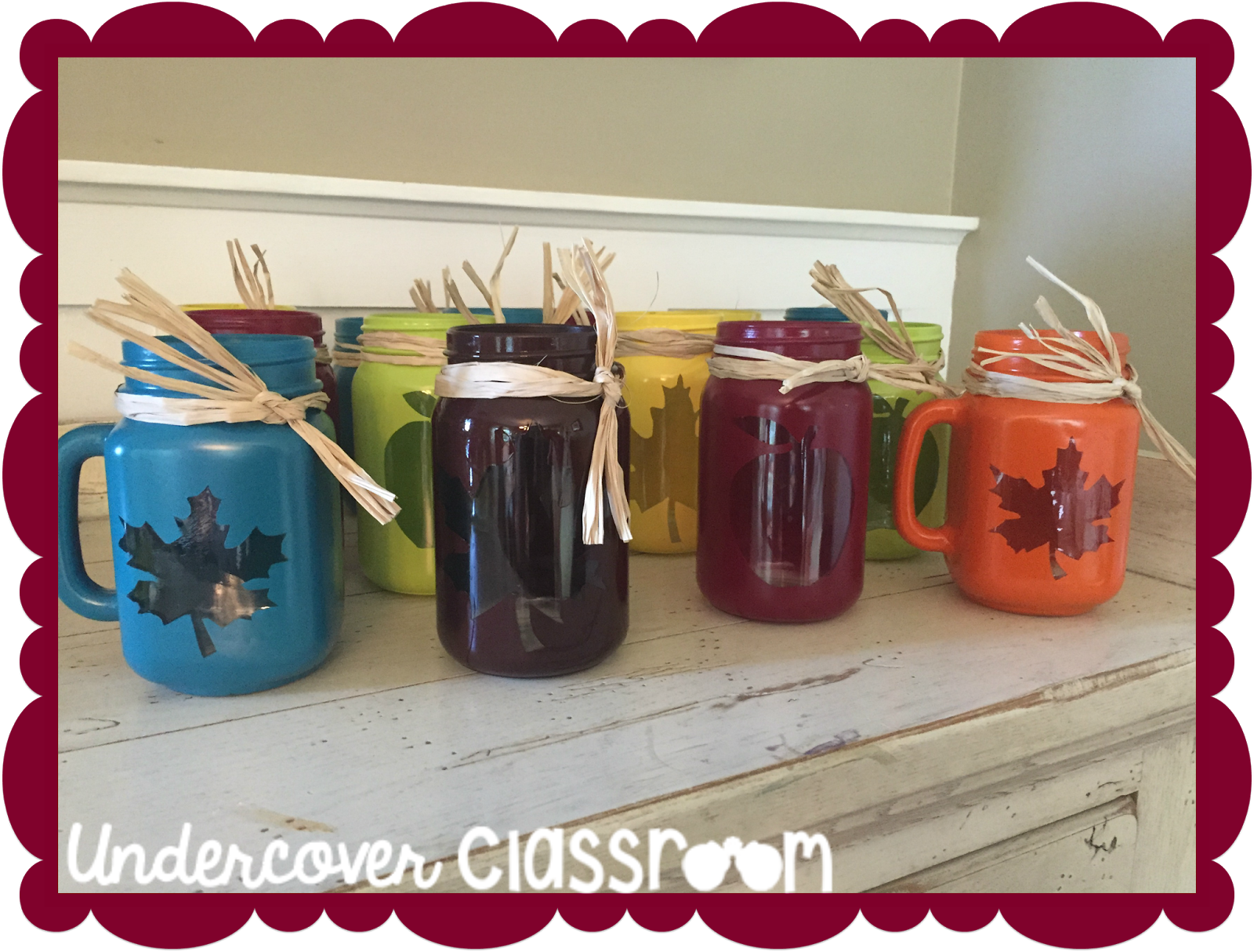 Mason Jar Spray Craft - Undercover Classroom