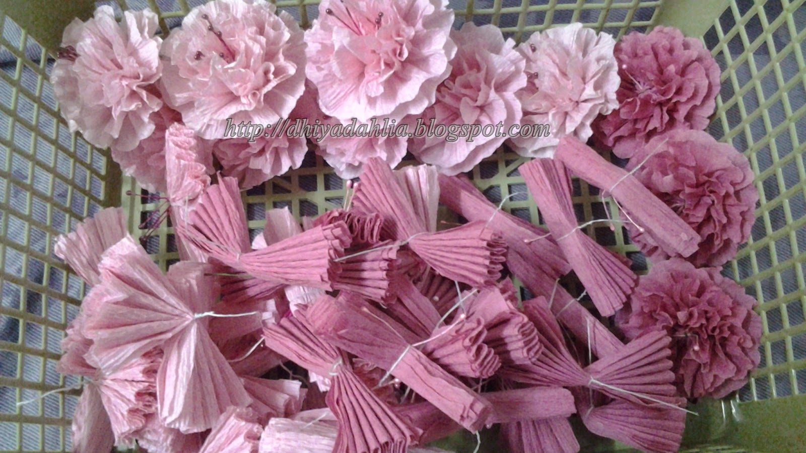 DIY Bunga Tisu lagi (0.o) - Dari Diri Dhiya