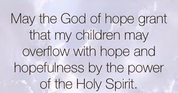 One Prayer a Day: To Overflow With Hope