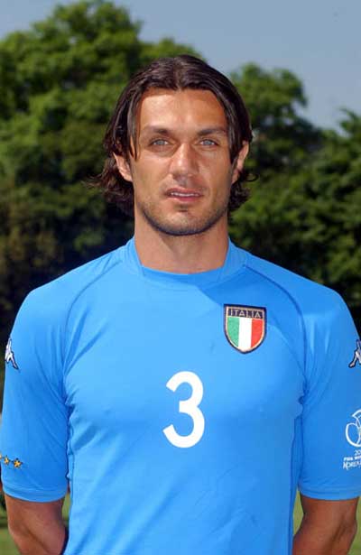 The most famous celebrities in the sport: paolo maldini