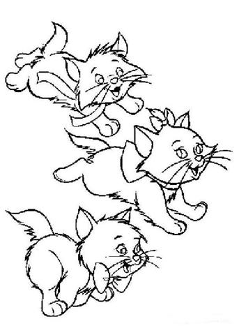 Marie The Cat Coloring Pages