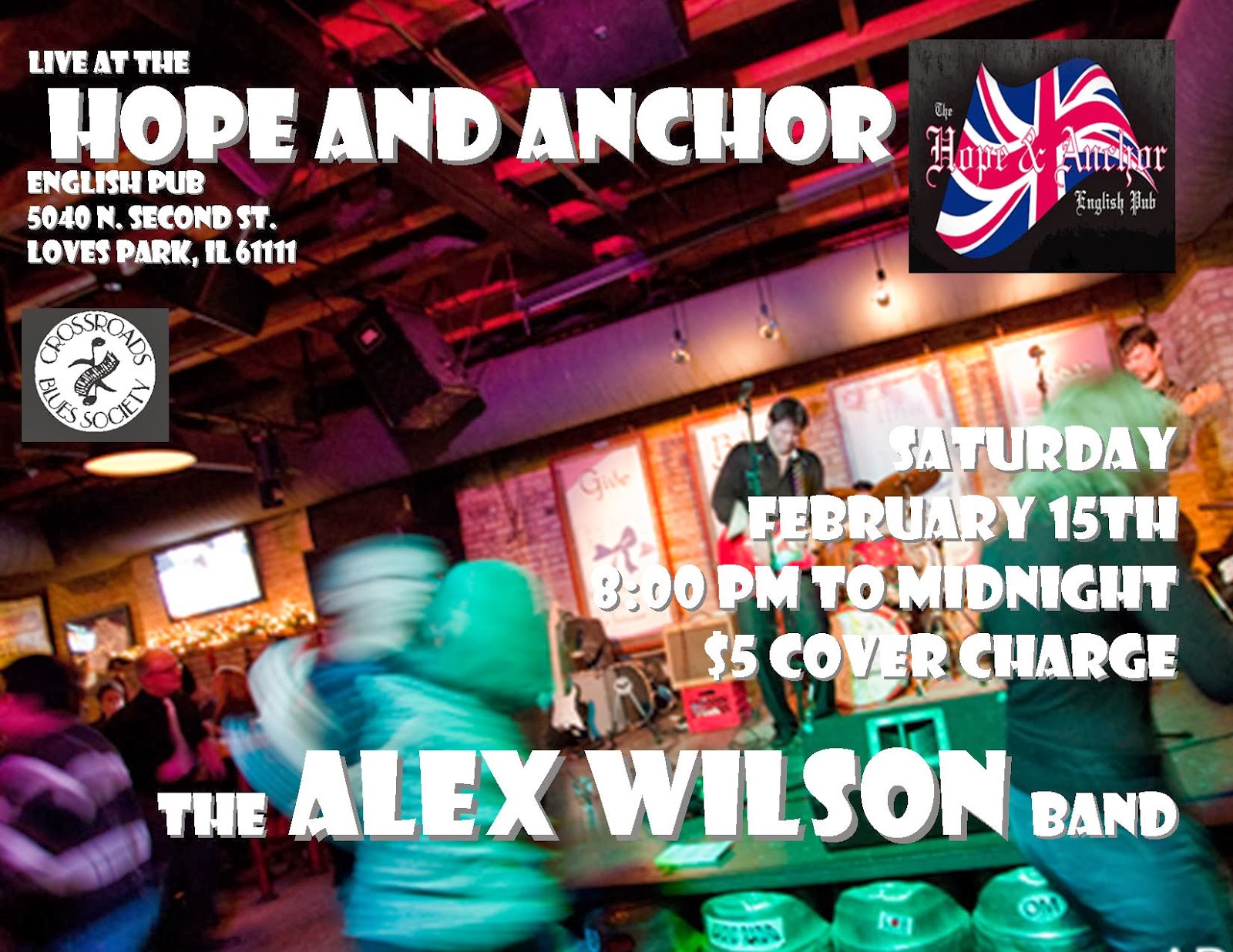 Crossroads Blues Society News: The Alex Wilson Band next up for ...
