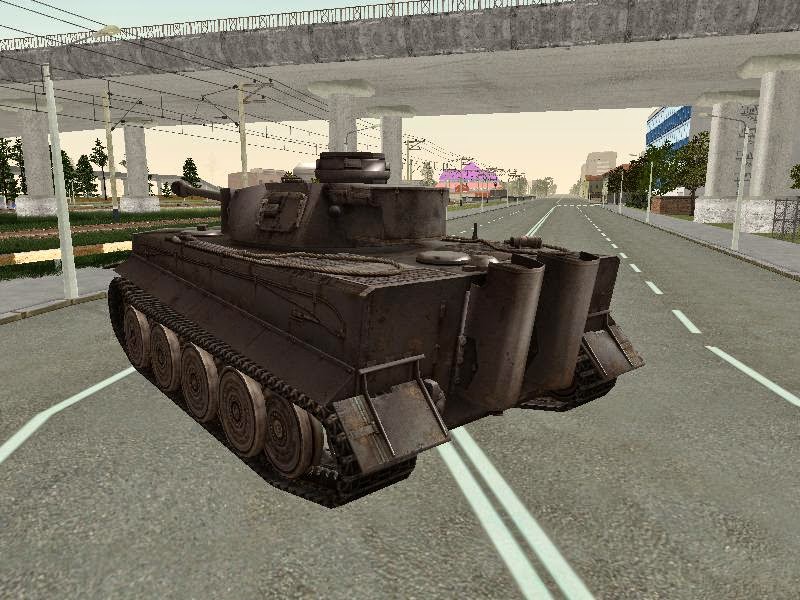 Las cosas de Yurov: GTA SA Mods | Panzer 4-Tiger