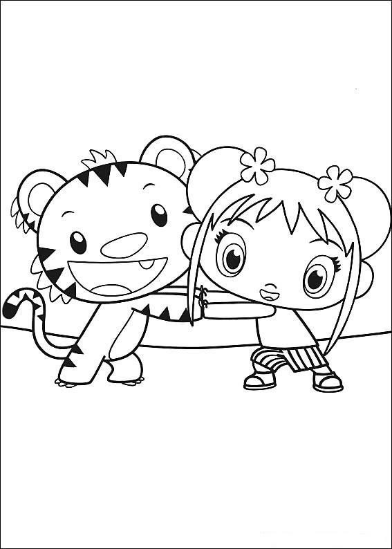 FUN & LEARN : Free worksheets for kid: Ni Hao Kai-lan Coloring Pages ...