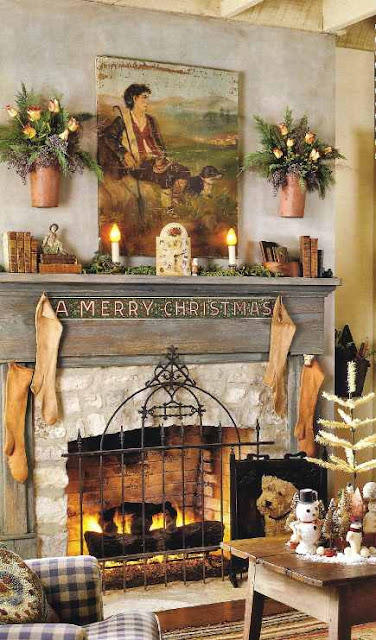 From My Front Porch To Yours: Getting Ready To Party-Mantel Inspirations