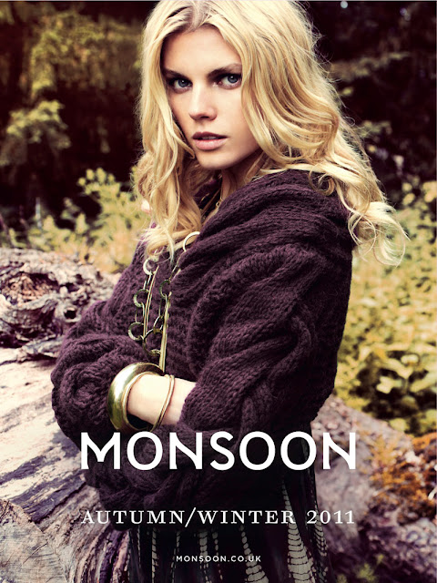 Monsoon A/W 2011 lookbook - Models Inspiration