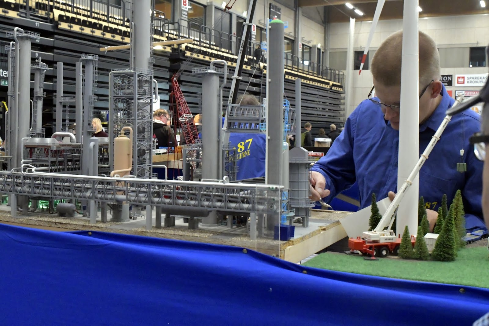 Dansk H0 - Modul Samkørsel.: Lørdag i Kjellerup.