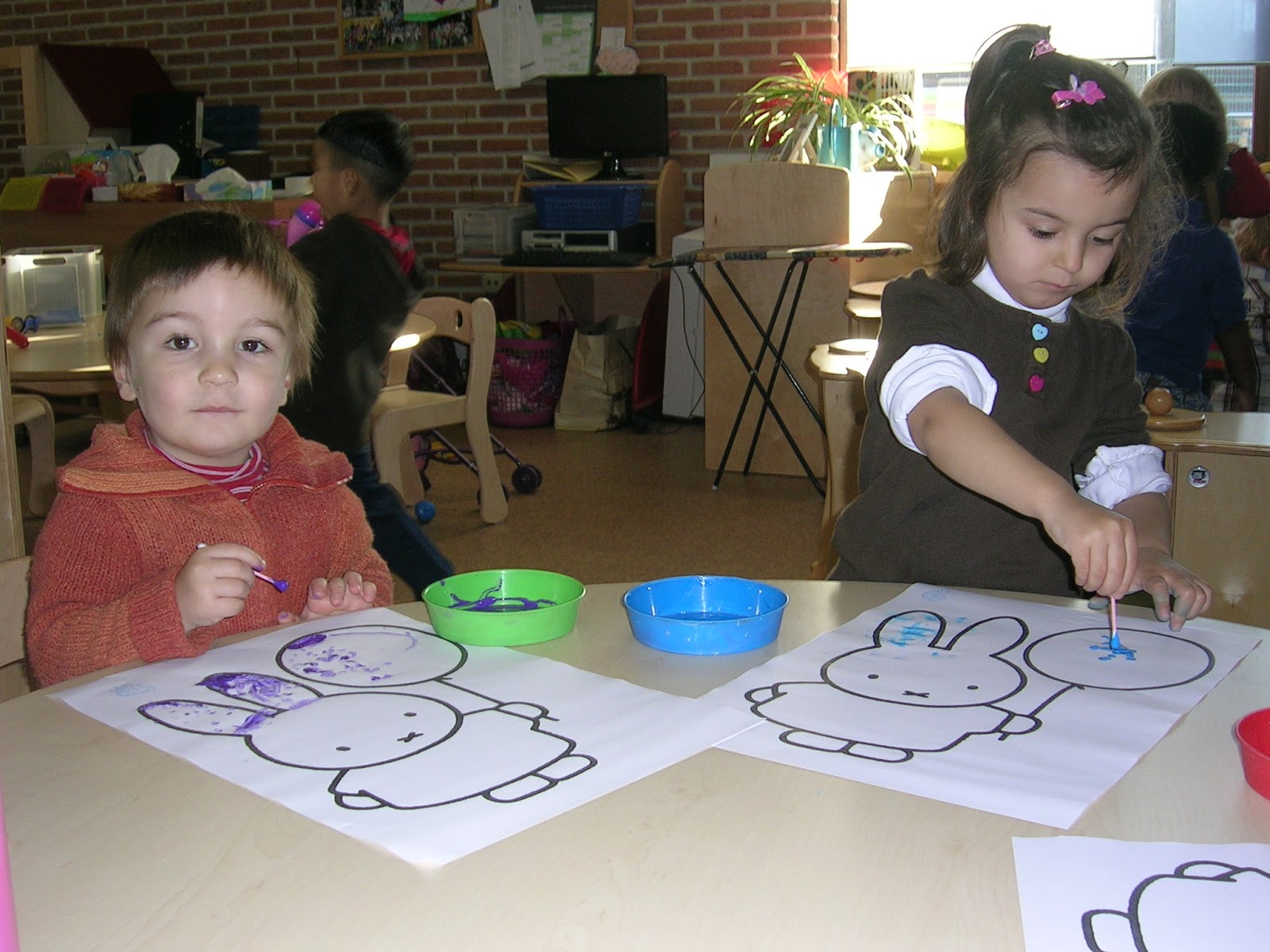 Welkom op de blog van kleuterschool Tichelrij: Thema "Nijntje Pluis"