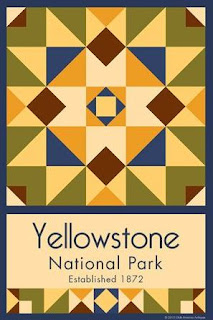 Patchwork Reflections: national park quilt