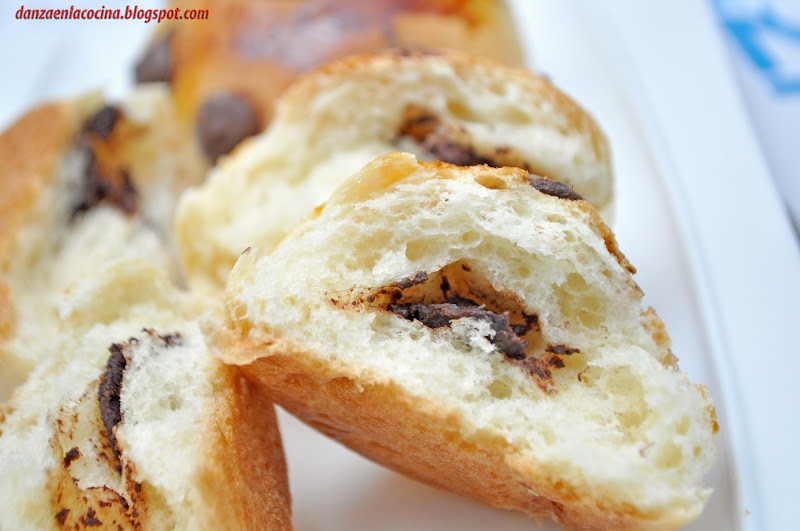 Danza en la cocina: Mini bollitos de chocolate