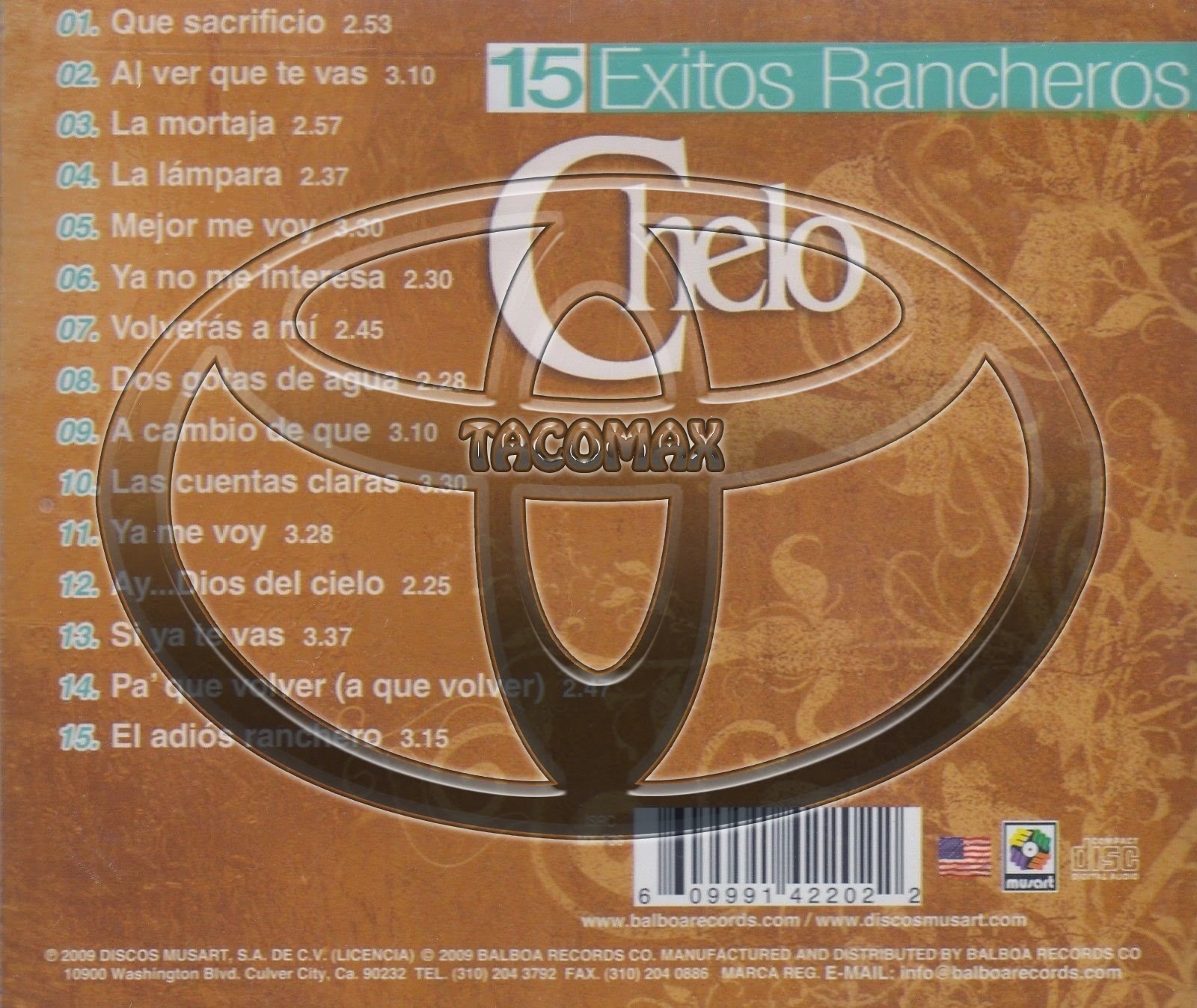 sɐɹǝdnɹƃ sǝuoıɔɔǝΙoɔ: Chelo 15 Exitos Rancheros