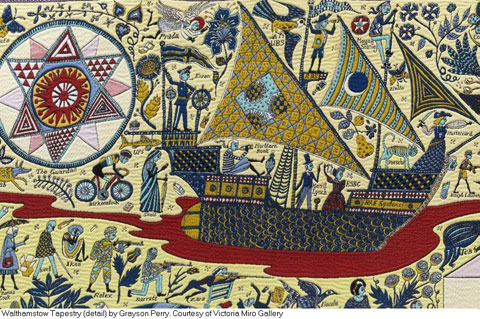 David Dangerous: Grayson Perry's The Walthamstow Tapestry