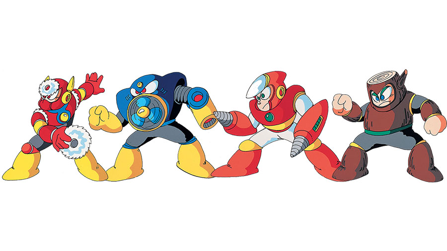 ROCKMAN WORLD 2 BOSS 01.洛克人2頭目(Rockman 2 Bosses) - RMMH洛克人回憶之館