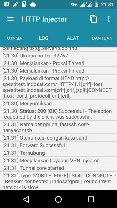 Cara Membuat Config Http Injector Work - Blog Sistemada