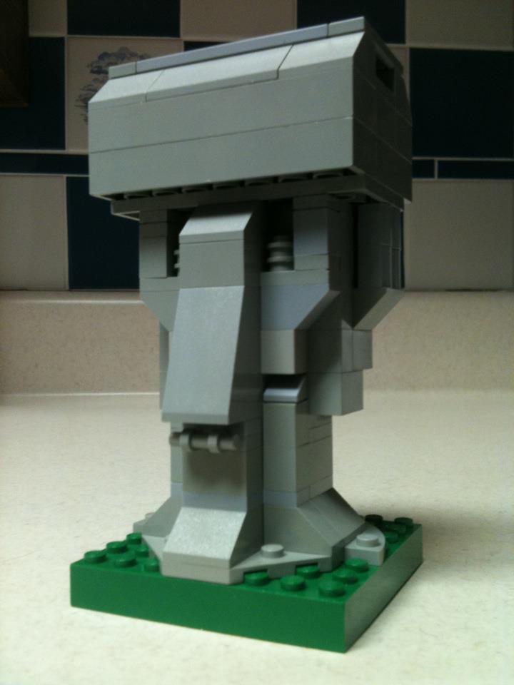 Aspergers & the Alien: Me Lego Moai Easter Island Heads