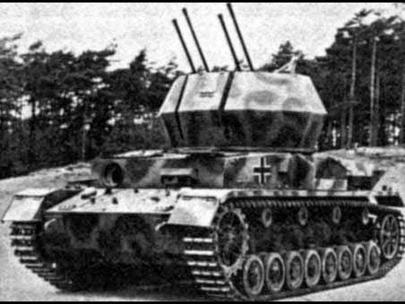 Armamentos e Reliquias das Guerras: Flakpanzer IV "Ostwind" - arma anti ...