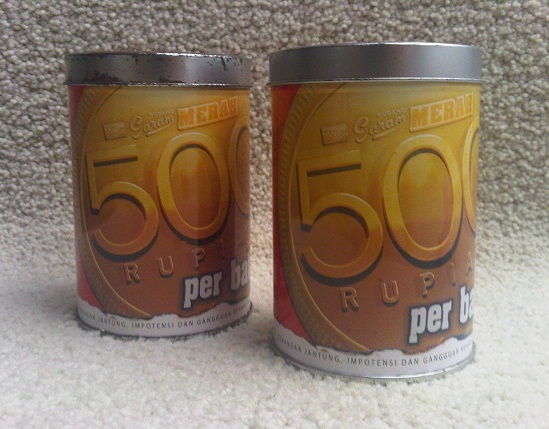 Karya Babah Antik: Kaleng Rokok Gudang Garam Merah #2