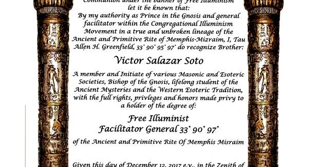 MASONES DE LA LENGUA ESPAÑOLA NUEVA YORK: Ancient and Primitive Rite of ...