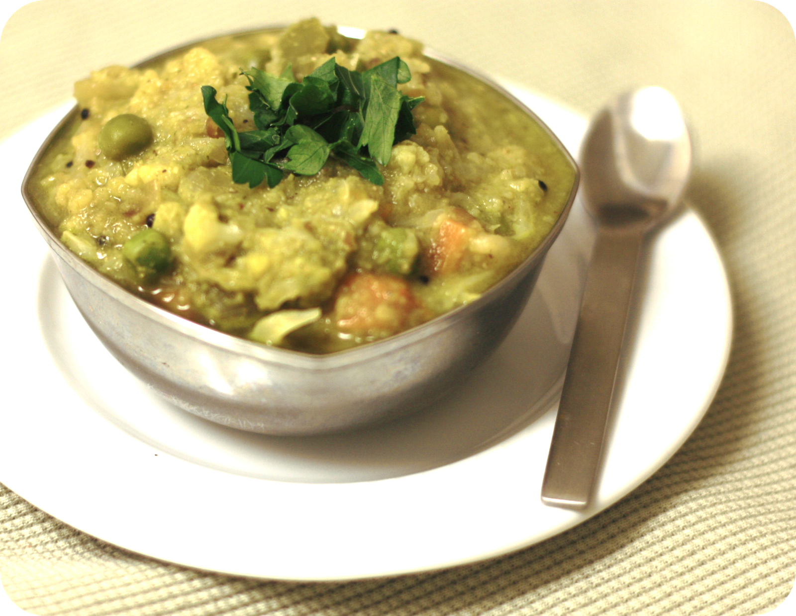 Vegetarian Mané Thindi: Mixed Vegetable Saagu