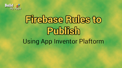 Firebase Rules to Publish - BMA