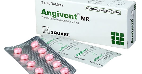 Angivent MR (Cardiovascular কার্ডিওভাসকুলার) - Medicine Indications