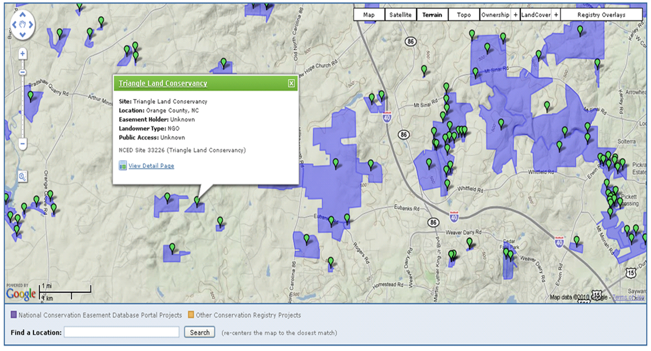 U.S. Endowment Blog: National Conservation Easement Database Goes Live!