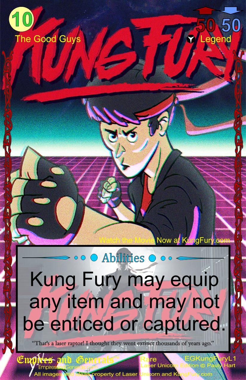 Empires and Generals: Kung Fury Cards Update 17: Kung Fury Fan Art ...