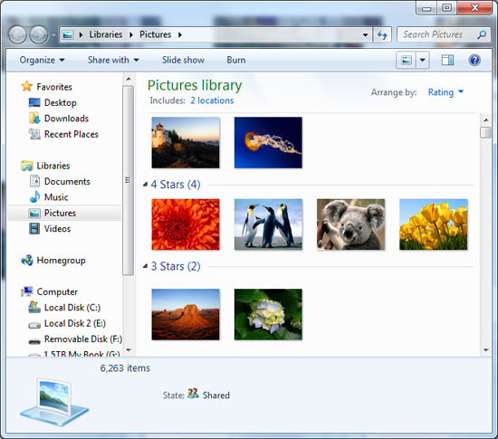 Cara Menggunakan Libraries Windows 7 ~ KALIWUNGU EXPLORE