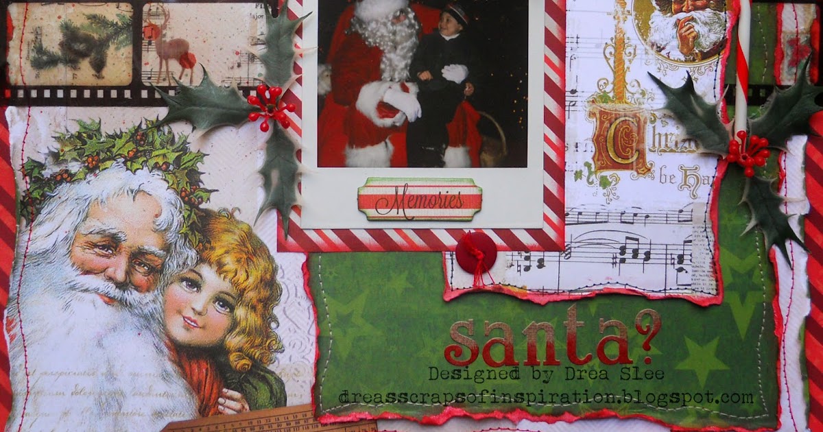 FotoBella: Christmas Collage Santa Layout