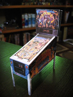 Lair of the Dork Horde: Welcome to the Nerdatorium Papercraft Video Arcade!