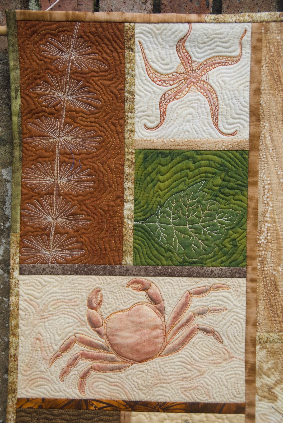 Quilt Art by Lena Pugachova: Natural History