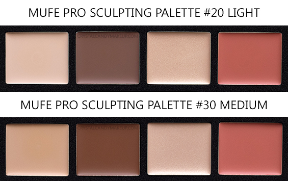 Make Up For Ever Pro Sculpting Palettes (#20 and #30) - CrystalCandy ...