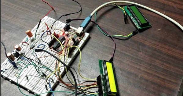 Hackentronics: Heart rate monitor using Arduino and lcd