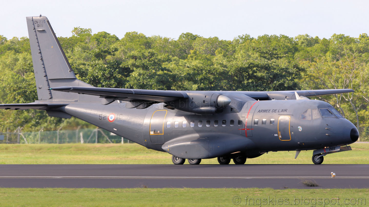Far North Queensland Skies: Armee De L'air Francaise Casa CN-235M 065