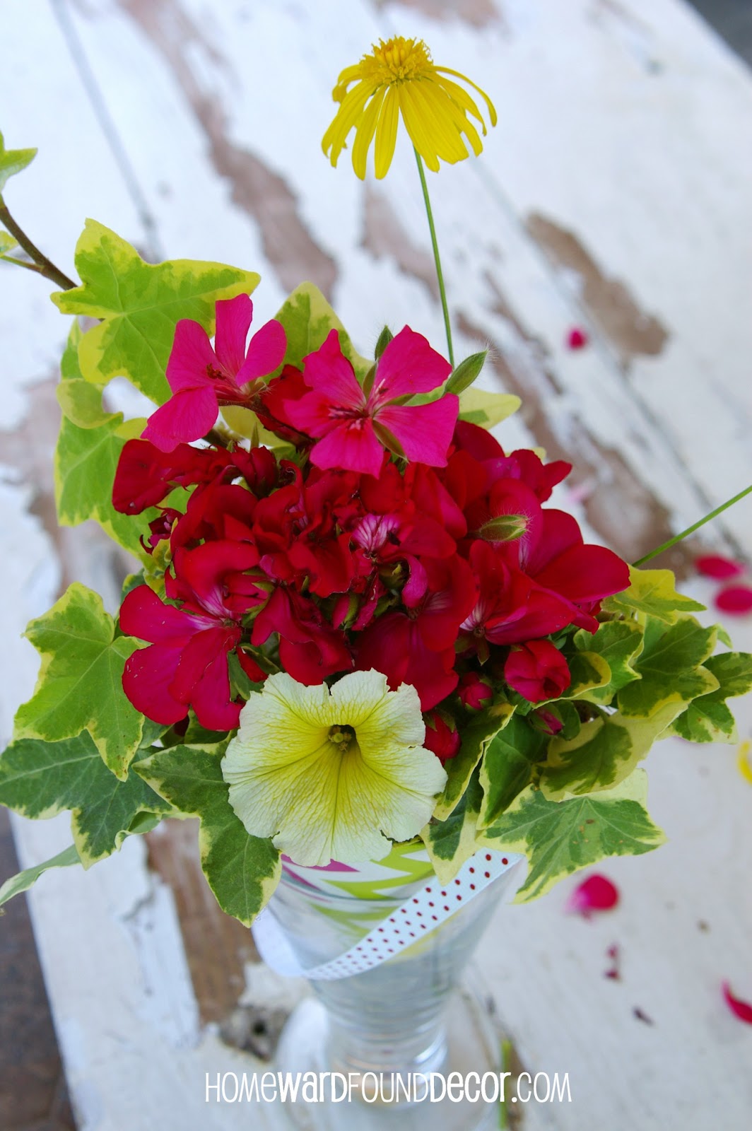 upcycled paper party hat May Day baskets homeward found decor