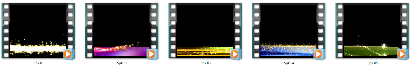 free4editors: Package: Animated Borders Collection 01