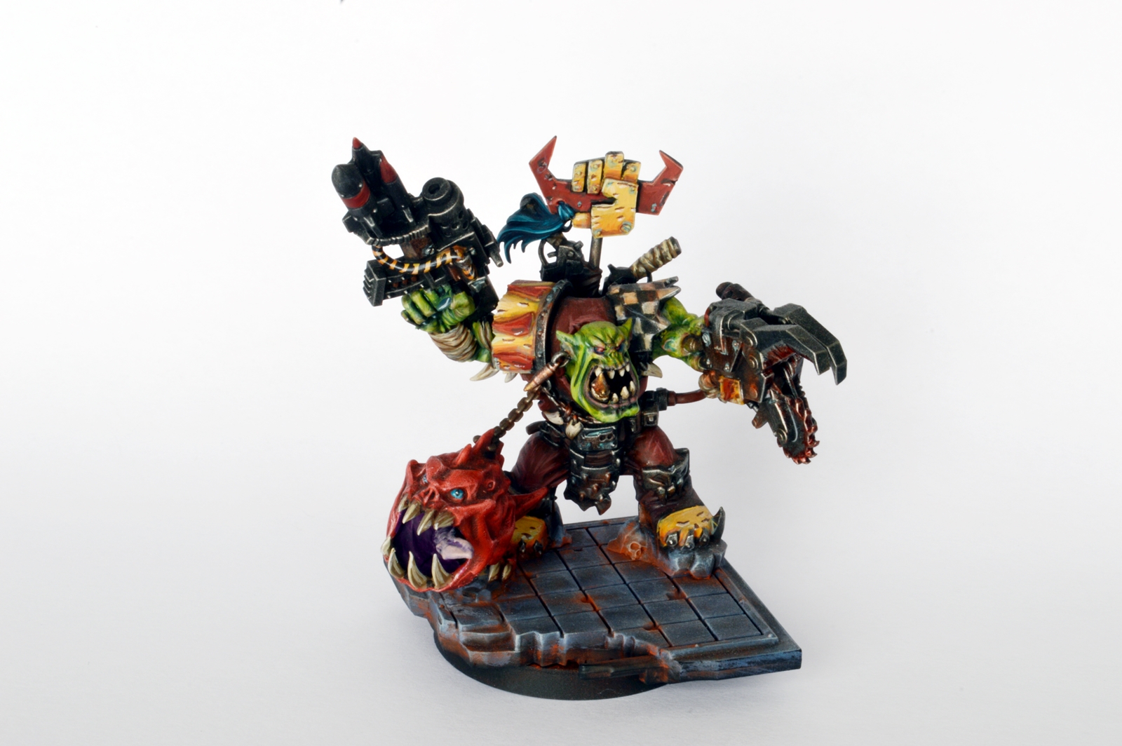 Showcase: Bad Moon Ork Warbosses and Biker Nobz by Banzai1000 - Tale of ...