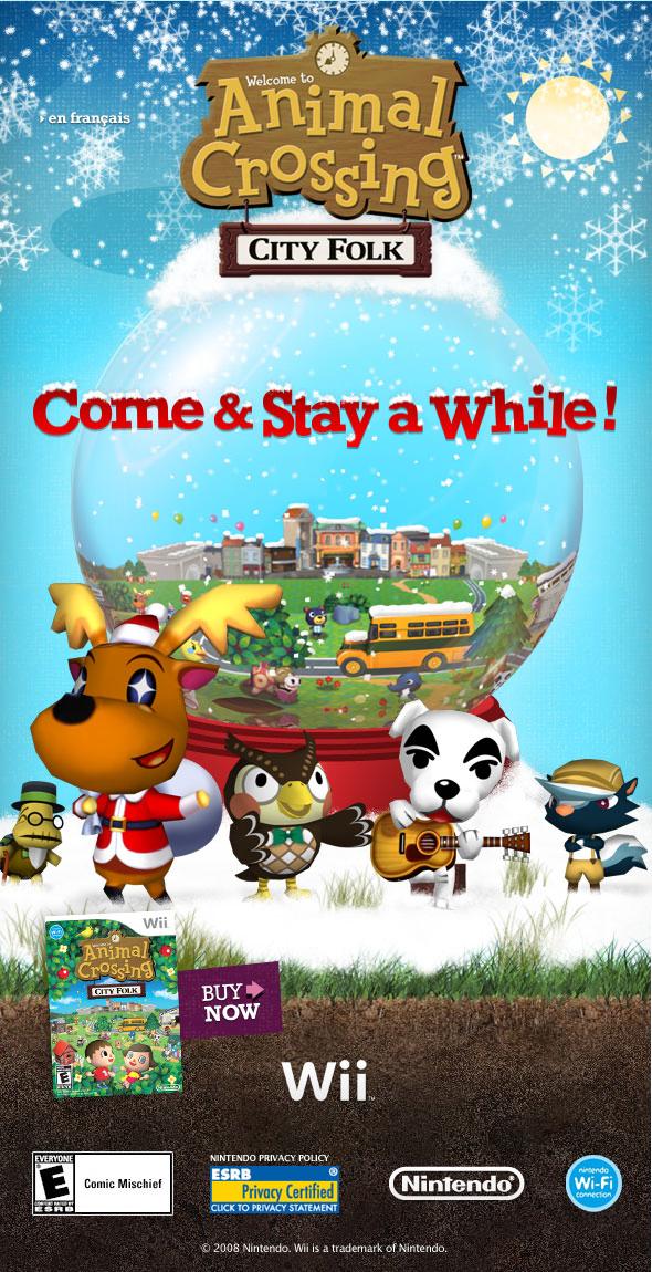Charlotte5104: Magazine Ad Analysis #1 - Animal Crossing