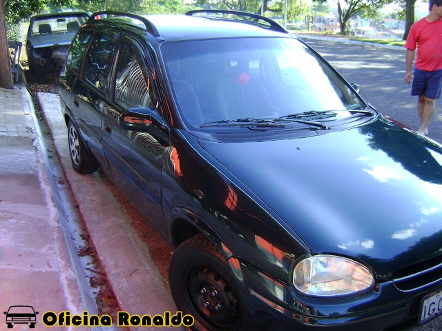 OFICINA RONALDO: Corsa (capotado): Reforma