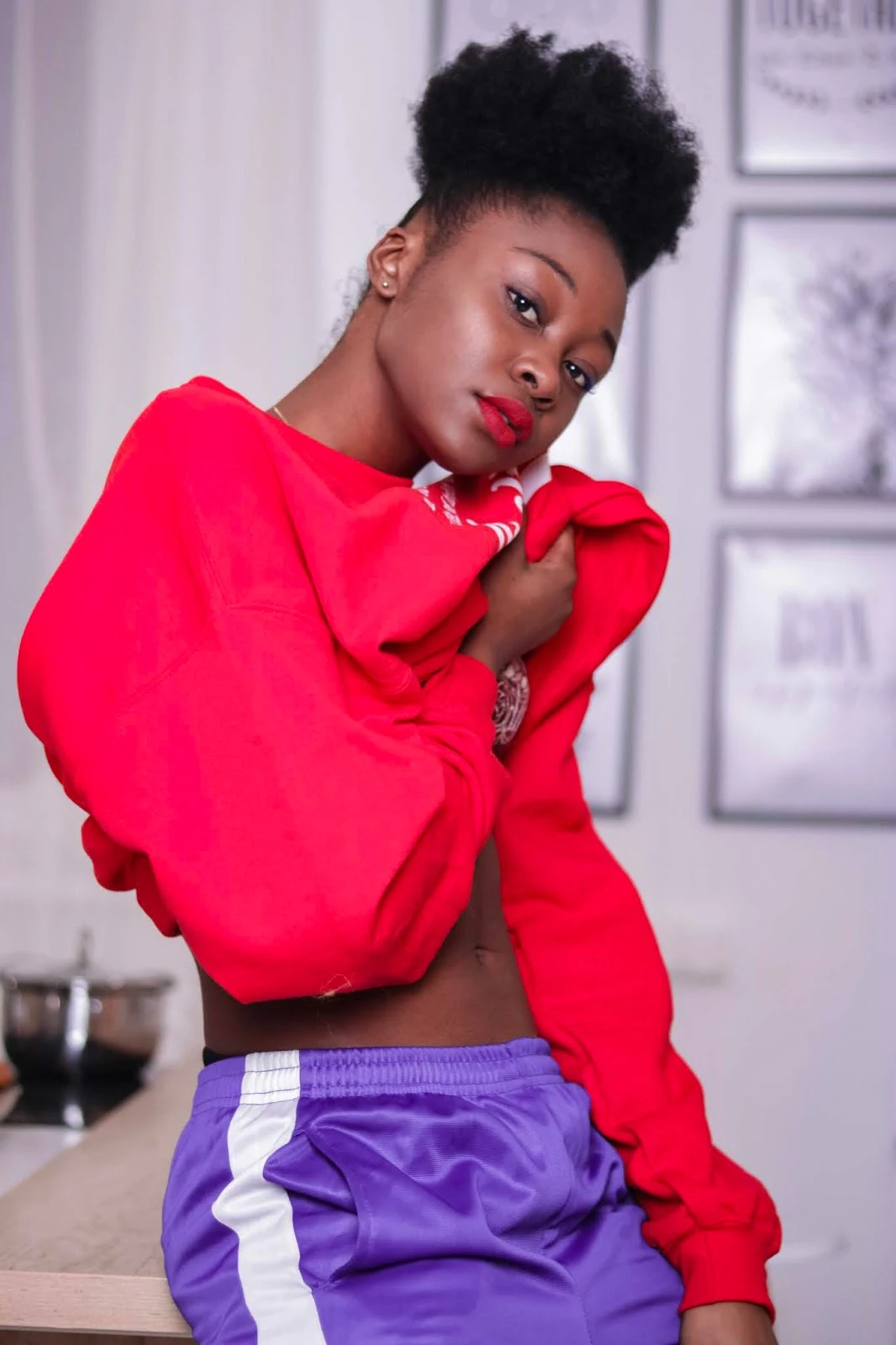 Would you wear this red https://beligion.com/ sweatshirt? | Melody Jacob