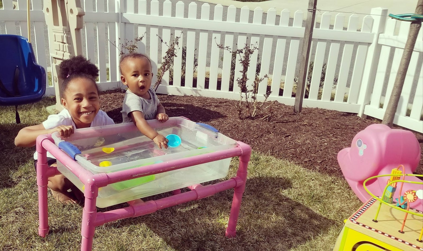 A Southern Bell's Guide to DIY!: PVC Pipe Sensory Table